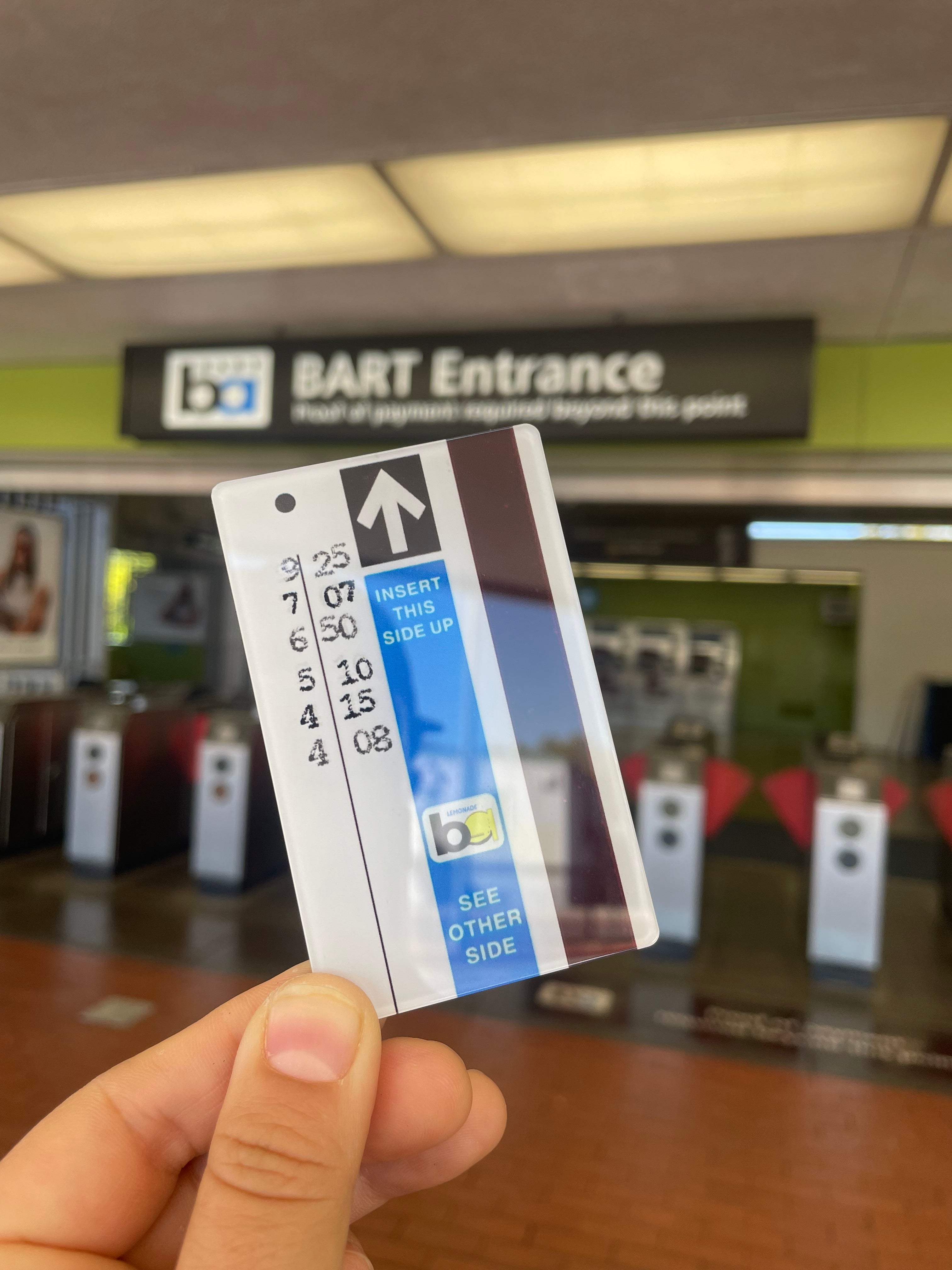 BART Paper Ticket | Magnet – Lemonade51o