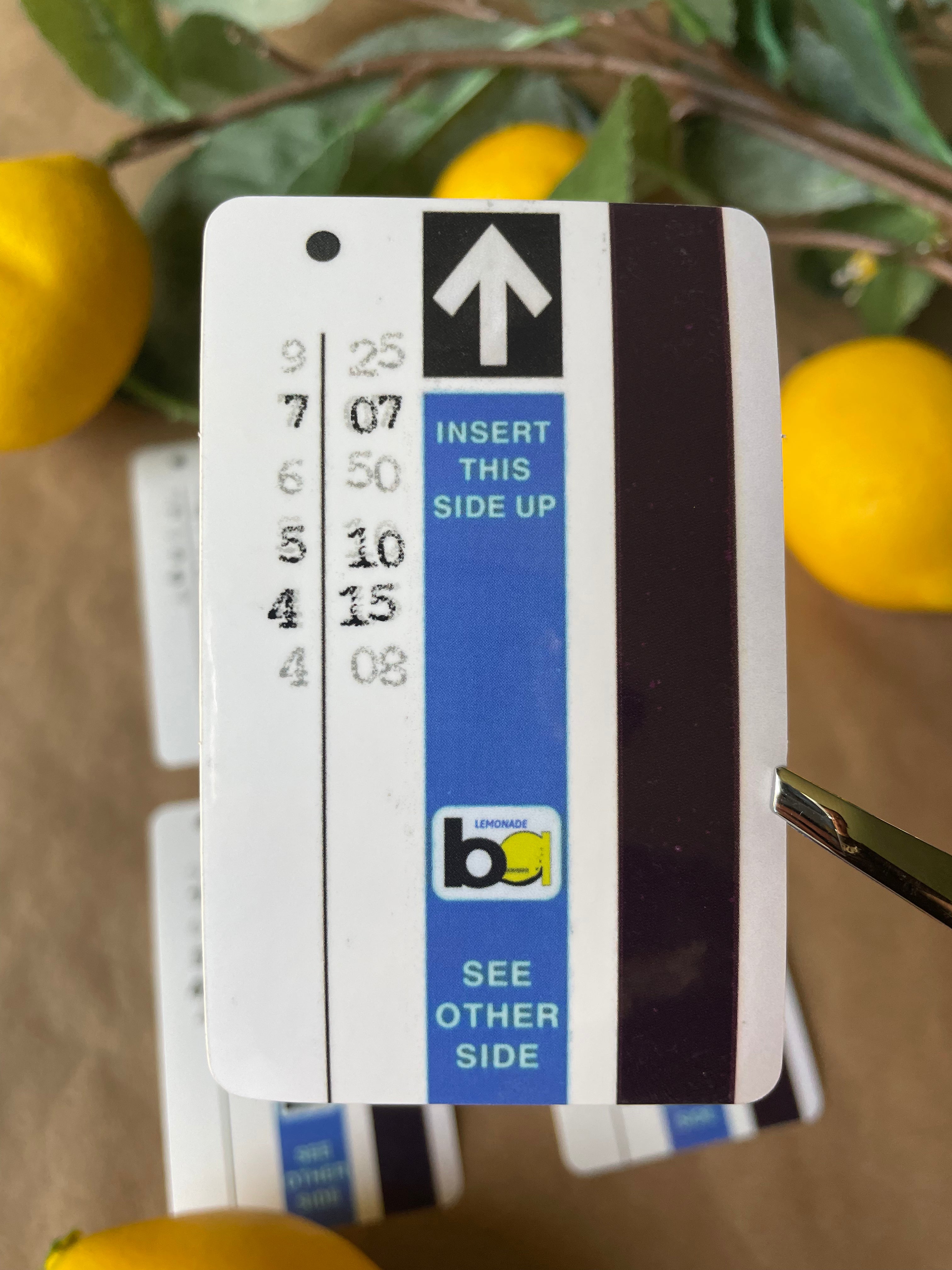 BART Paper Ticket | Sticker – Lemonade51o