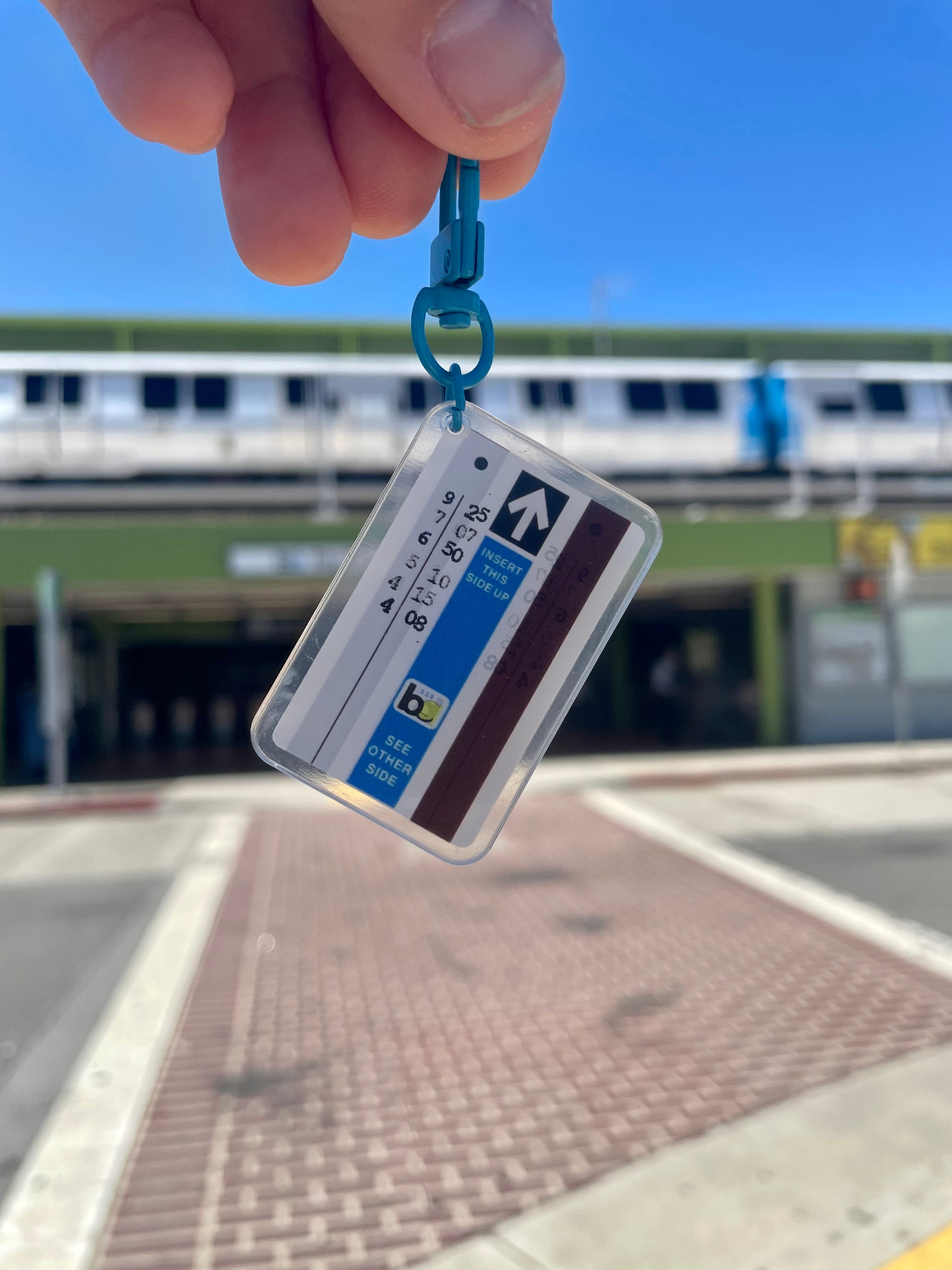 BART Paper Ticket | Key Chain – Lemonade51o