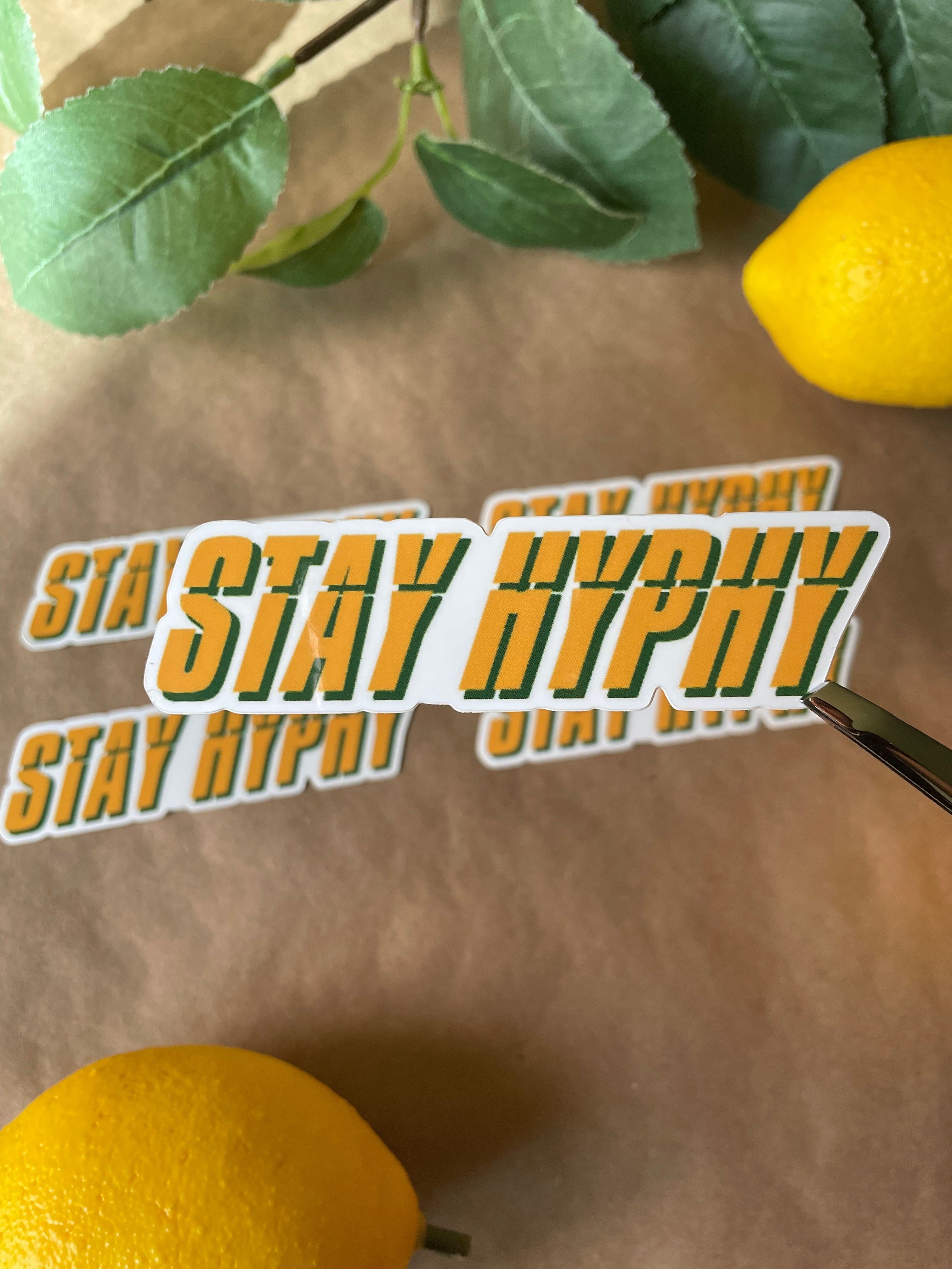 Stay Hyphy | Sticker – Lemonade51o